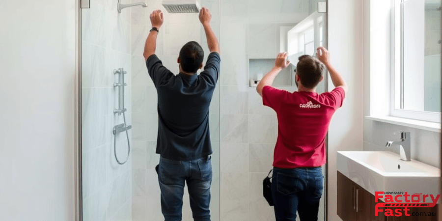 How to Install a Frameless Shower Screen in 7 Steps | FactoryFast.com.au