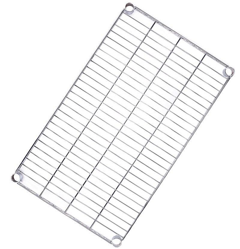 Modular Wire Storage Shelf 350 x 350 x 1800mm Steel Shelving - Carbon ...