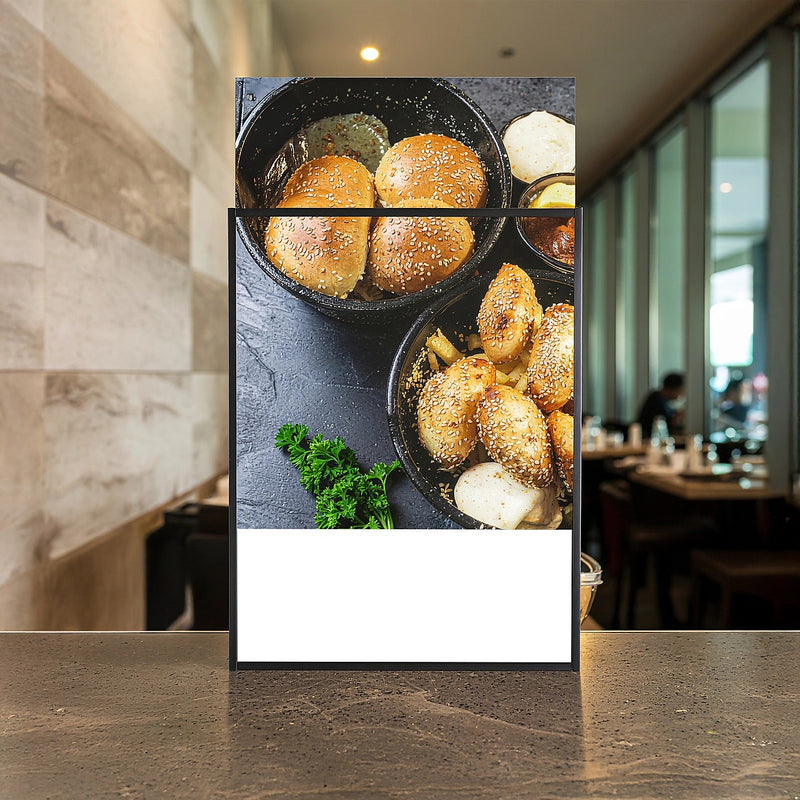 A1 LED Lightbox Sign Wall-Mounted Poster Board | Slim Menu Frame ...