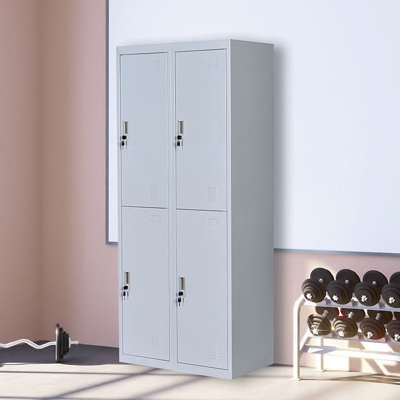 Four-Door Multiple-User Storage Locker