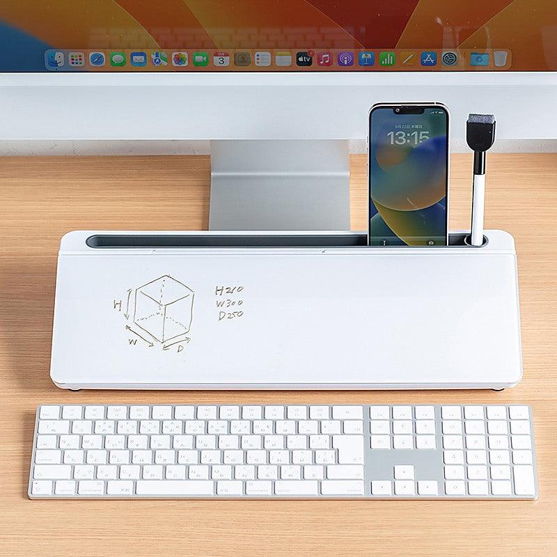 Glass Desktop Buddy Whiteboard Office Writing Desk | FactoryFast.com.au