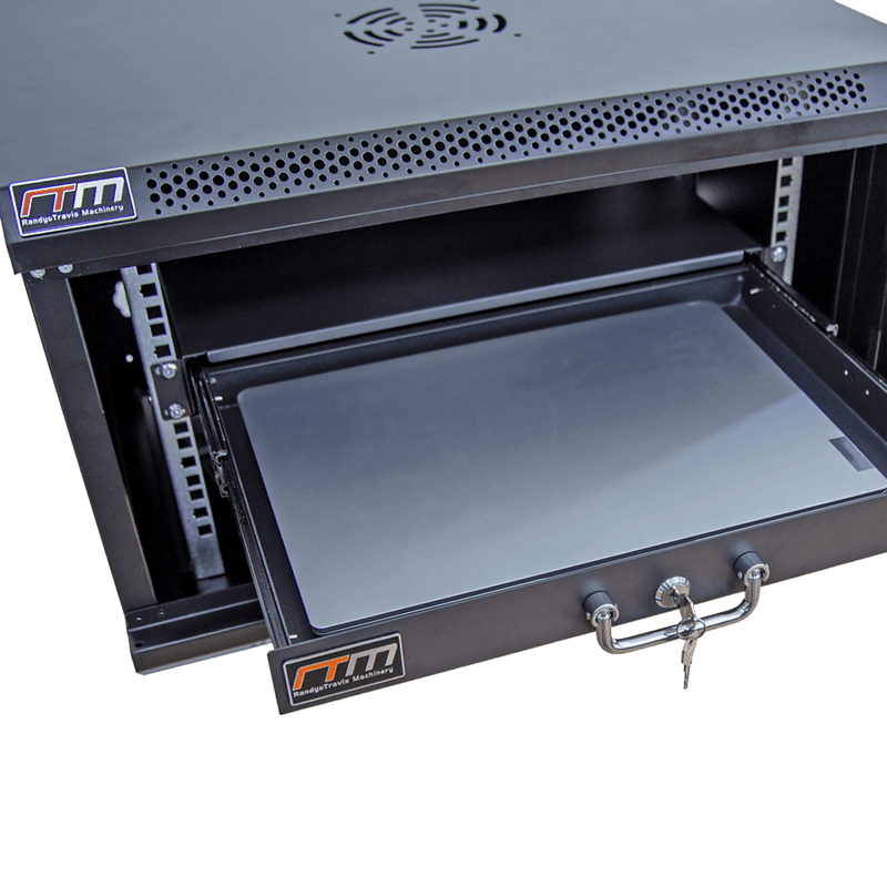 19" 6U Wall Mount Network DVR NVR Data Cabinet Enclosure - Furniture ...