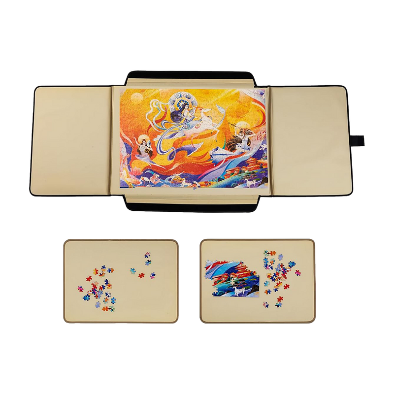 Portable Jigsaw 1000 Pieces Board Puzzle Storage Carry Safe Case ...