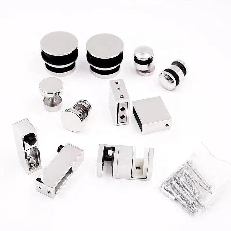 Hardware Accessories for Frameless Glass Sliding Door Shower Screen in ...