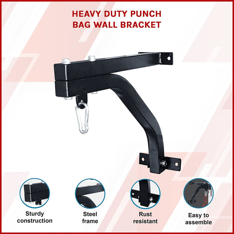 Heavy Duty Punch Bag Wall Bracket - Sports & Fitness > Boxing & MMA