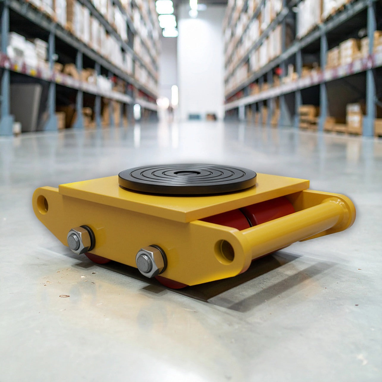 Heavy Duty Machine Dolly Skate Machinery Roller Mover Cargo Trolley 6T ...