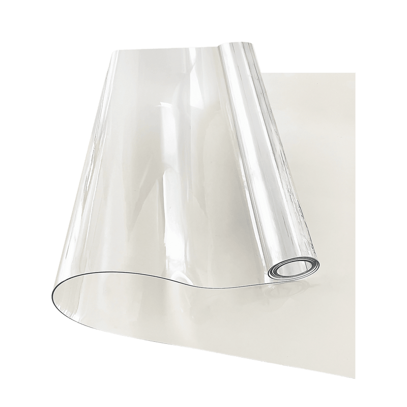 PVC Tablecloth Protector 107X213.4CM Clear Plastic Table Cloth Cover ...