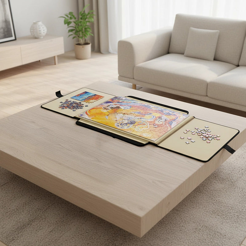 Portable Jigsaw 1000 Pieces Board Puzzle Storage Carry Safe Case ...
