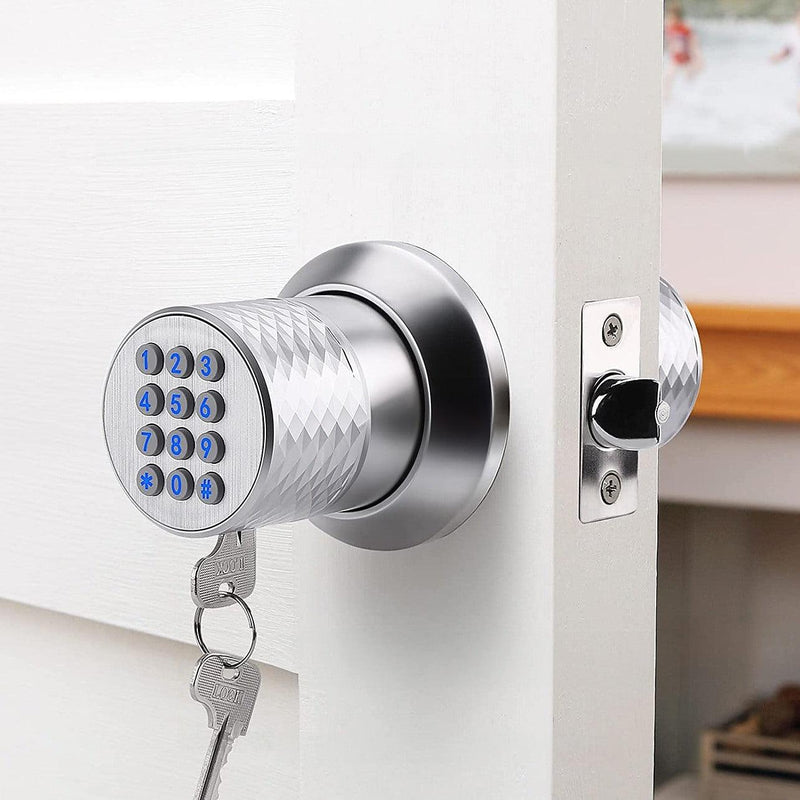 Digital Electronic Code Door Lock Keyless Entry Keypad Programmable ...
