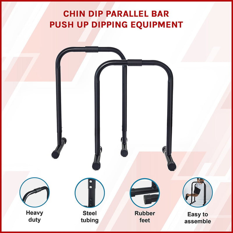 Chin Dip Parallel Bar Push Up Dipping Equipment Gym Exercise Pull Up ...
