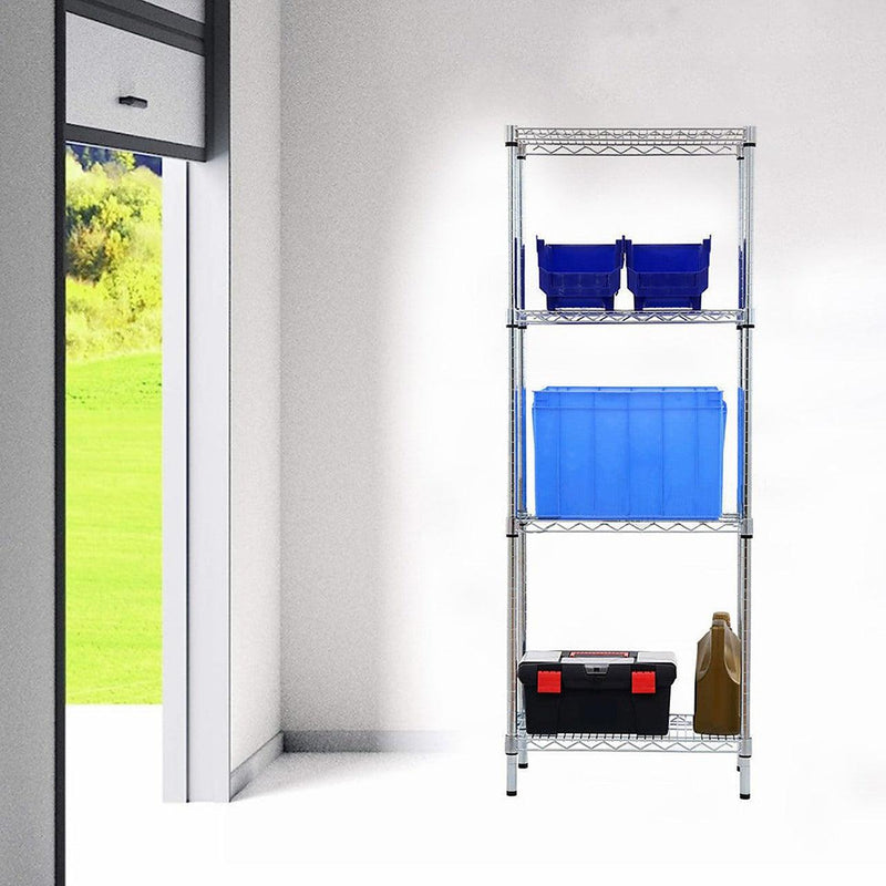 Wire Storage Shelf 350x350x1800mm | Steel Carbon Chrome Plated ...