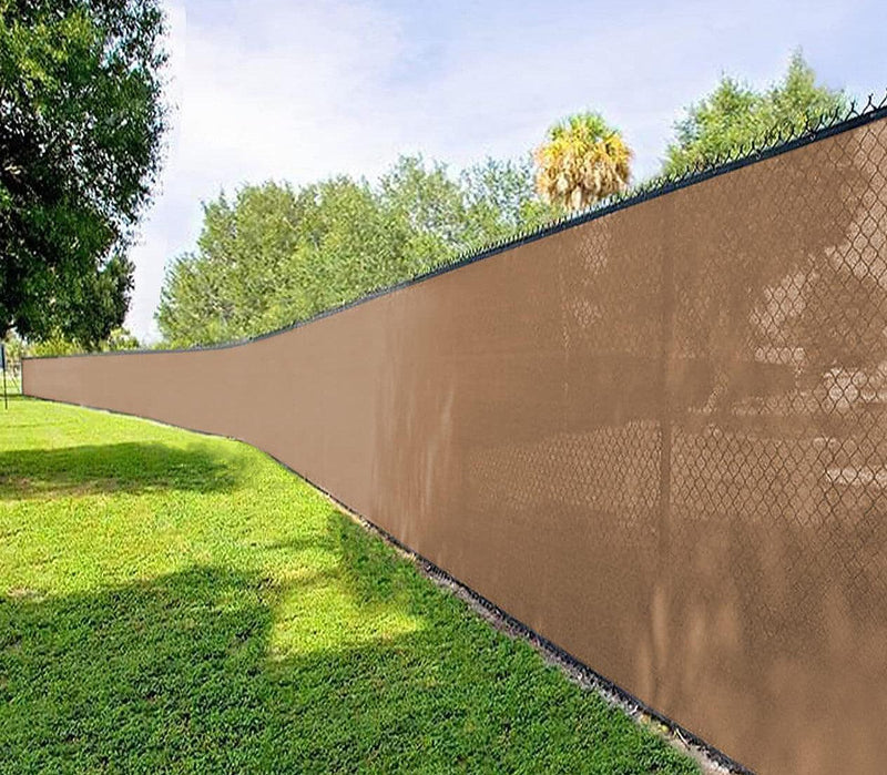 20m x 2m Fence Privacy Screen | Coffee Mesh Shade Cover – Australia ...