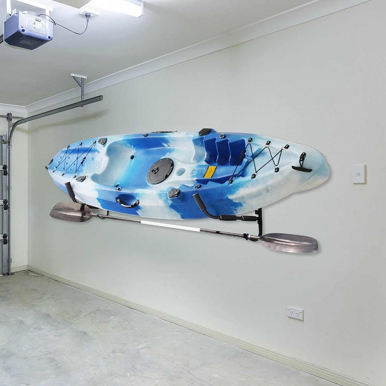 Kayak Canoe Wall-Mounted Rack Storage Brackets Swivel Sports Design ...