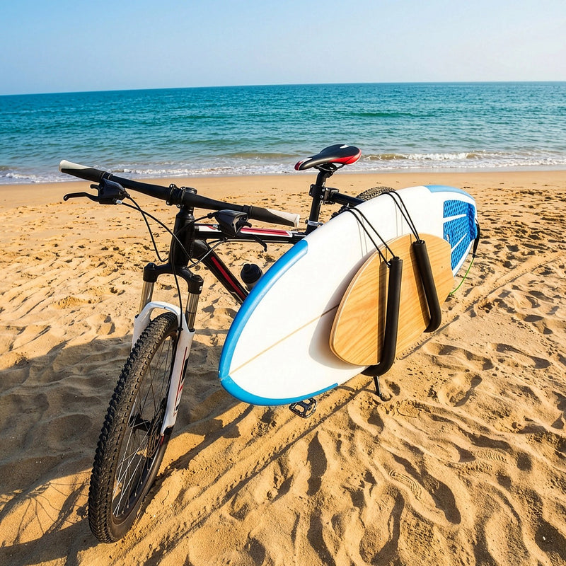 Adjustable Surfboard Bicycle Rack Carrier | FactoryFast.com.au