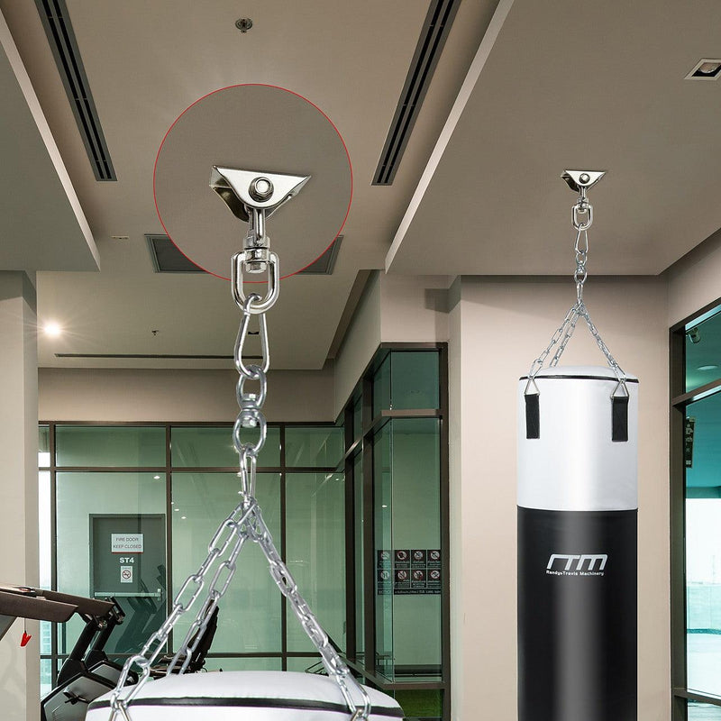 360 Degree Swivel Swing Hanger with Stainless Steel Hook for Ceiling ...