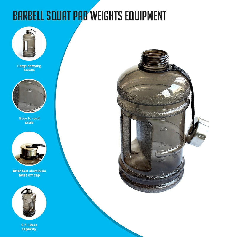 Jumbo 2.2 litre Sports Water Drink Bottle - Sports & Fitness > Home Fitness