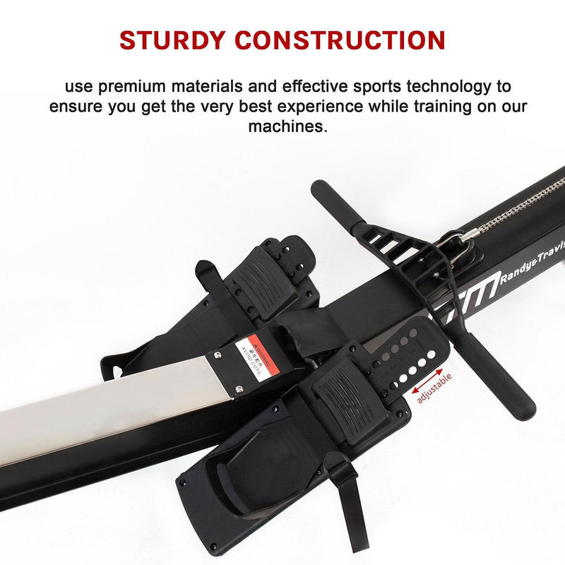 Air Rowing Machine Indoor Rower Premium Fitness Equipment - Sports ...