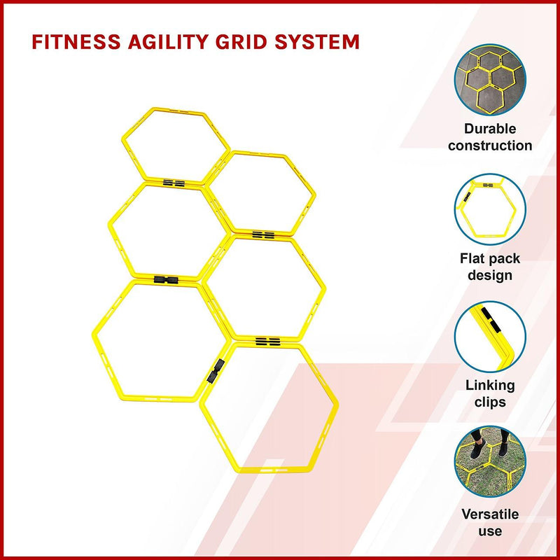 Fitness Agility Grid System - Sports & Fitness > Home Fitness