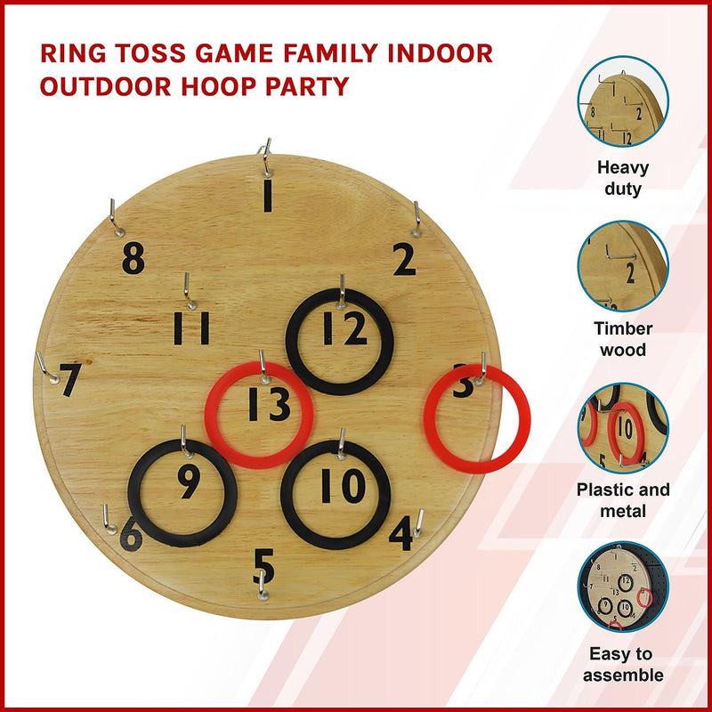 Ring Toss Game Family Hoop Party